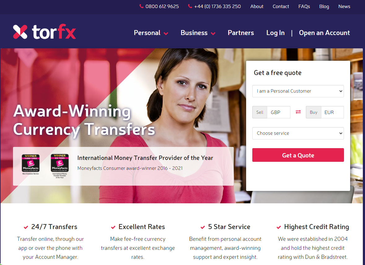 TorFX Customer Reviews & Expert Rating