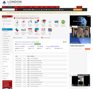 Where to get LSE RNS Announcement Notification Alerts